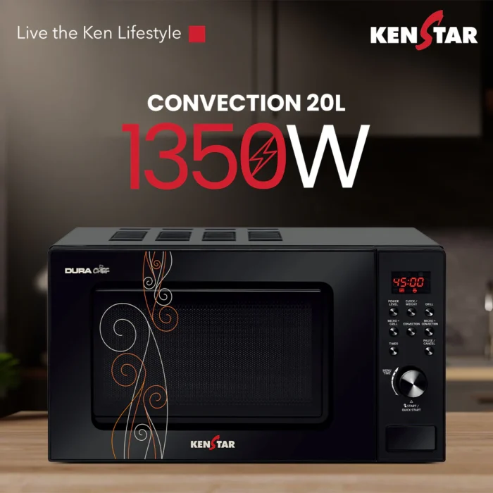 KENSTAR CONVECTION 20L 1350W (DURACHEF) MICROWAVE OVEN